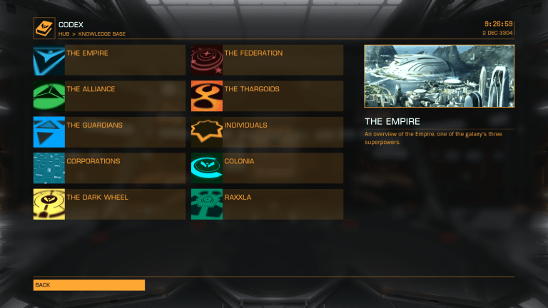 Codex - Deep Space Network