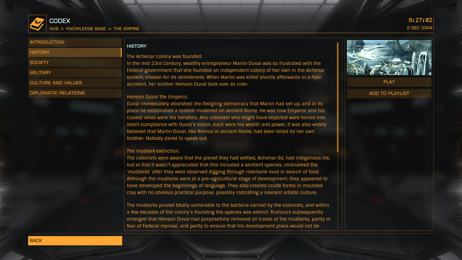 Codex - Deep Space Network